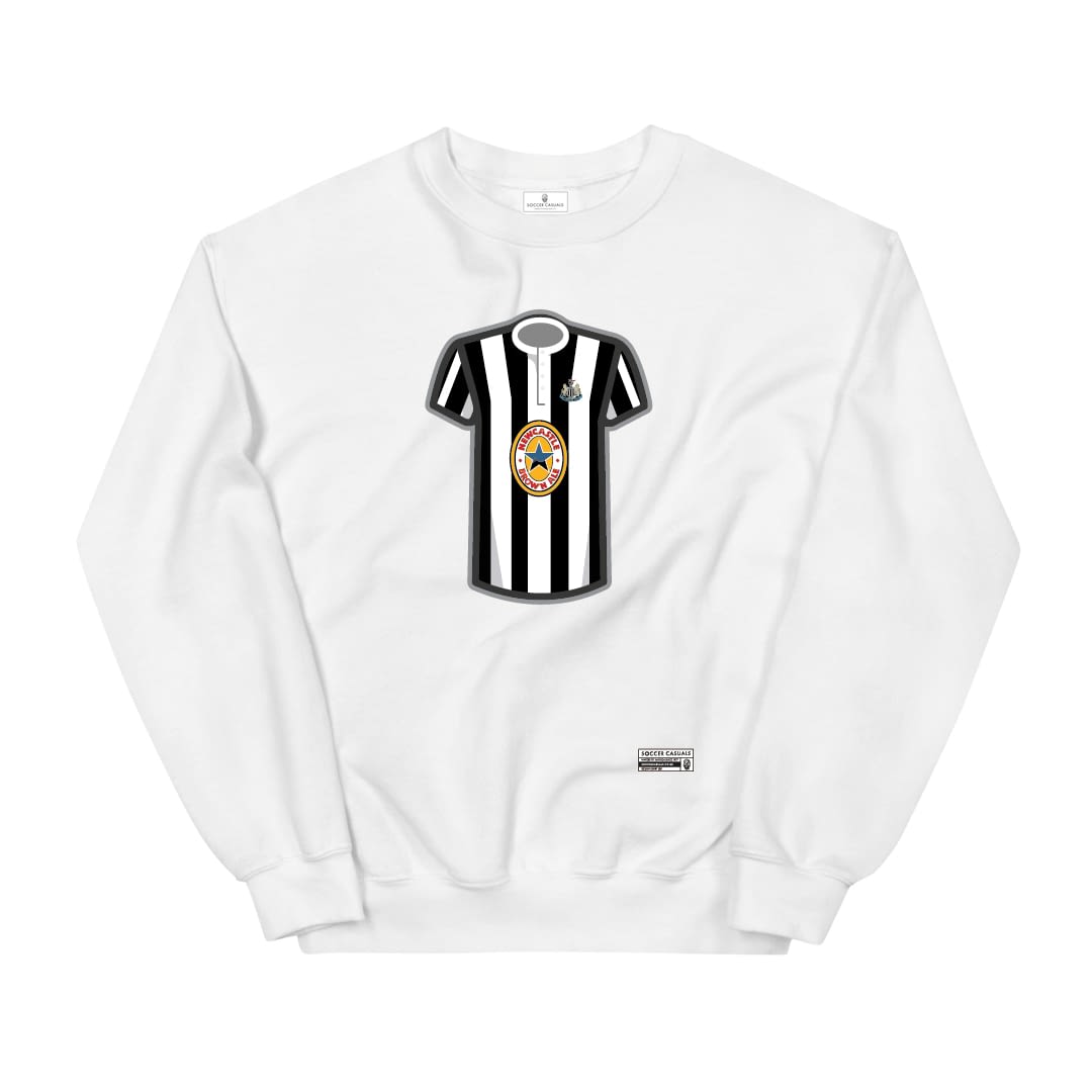 Newcastle United Classic Shirt Sweatshirt - Ultras FC