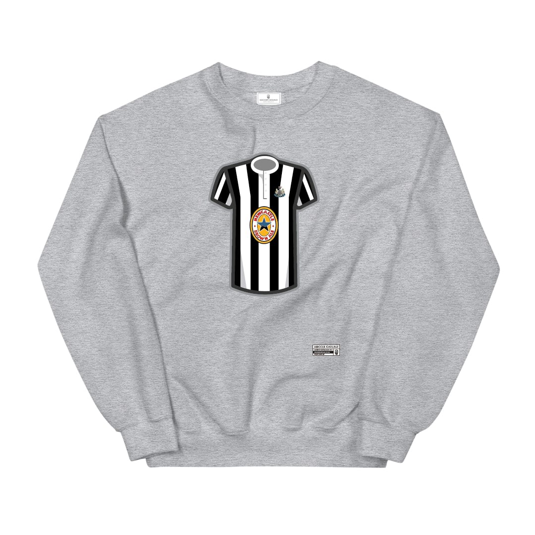 Newcastle United Classic Shirt Sweatshirt - Ultras FC